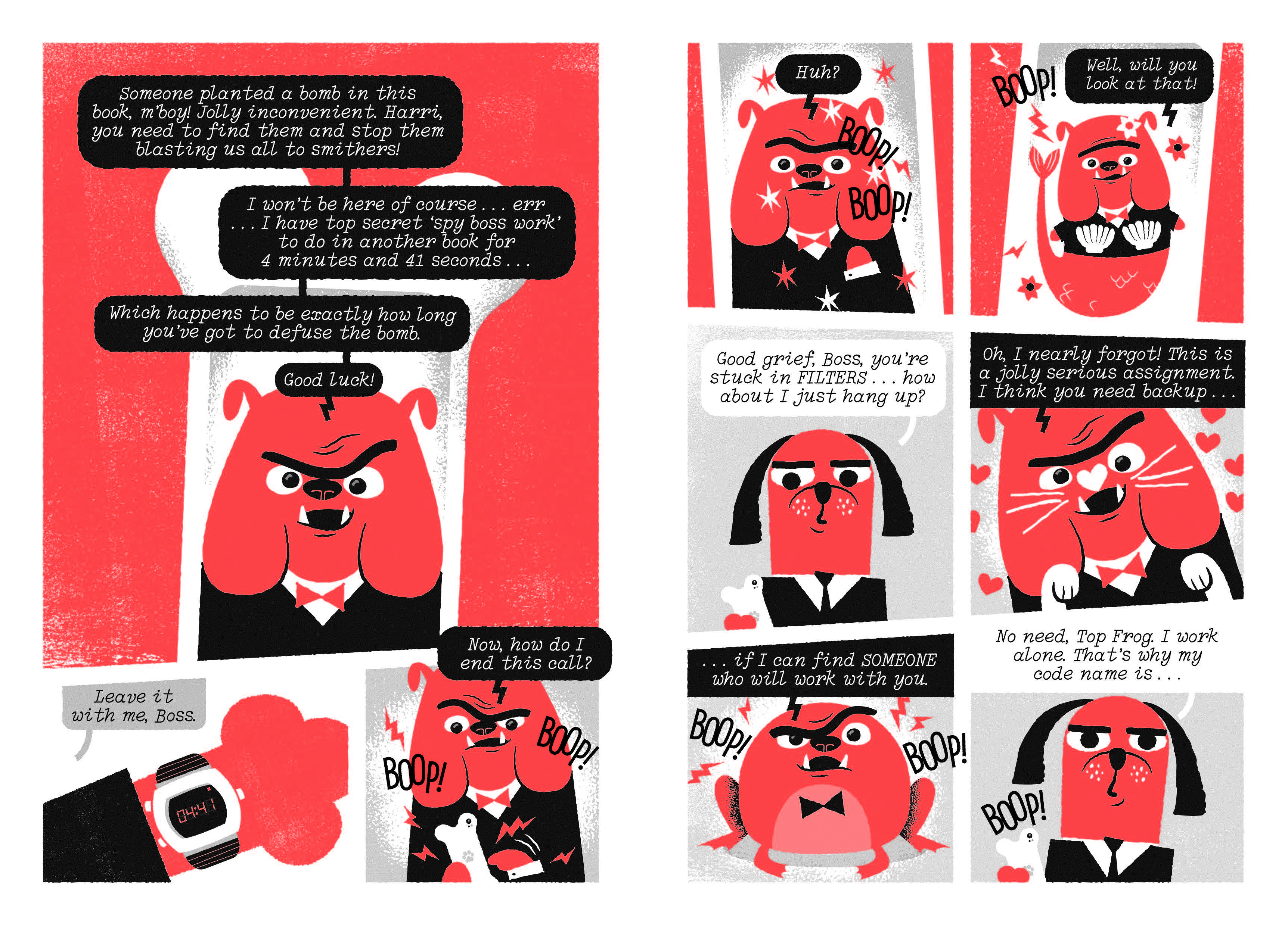 Agent Harrier: This Book Will Self-Destruct by Ben Sanders ...