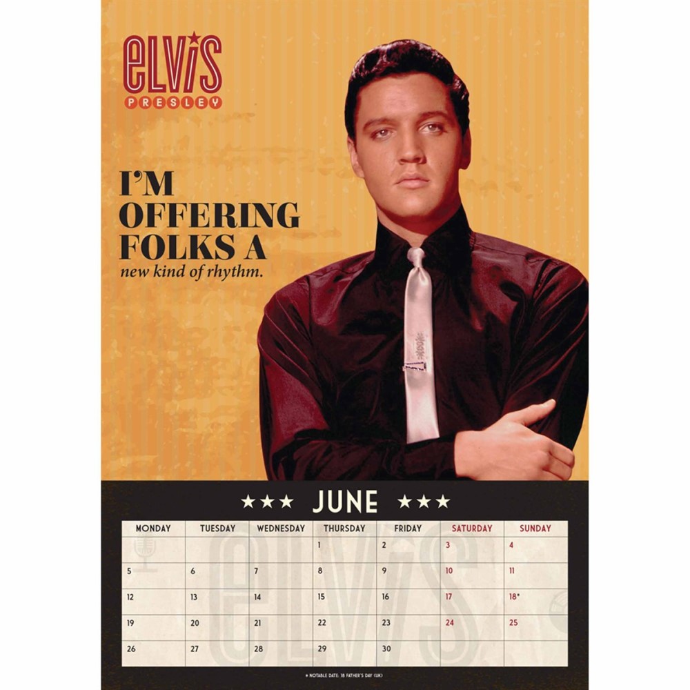 Elvis - A3 2023 Wall Calendar by Danilo Promotions | 9781801225649 ...