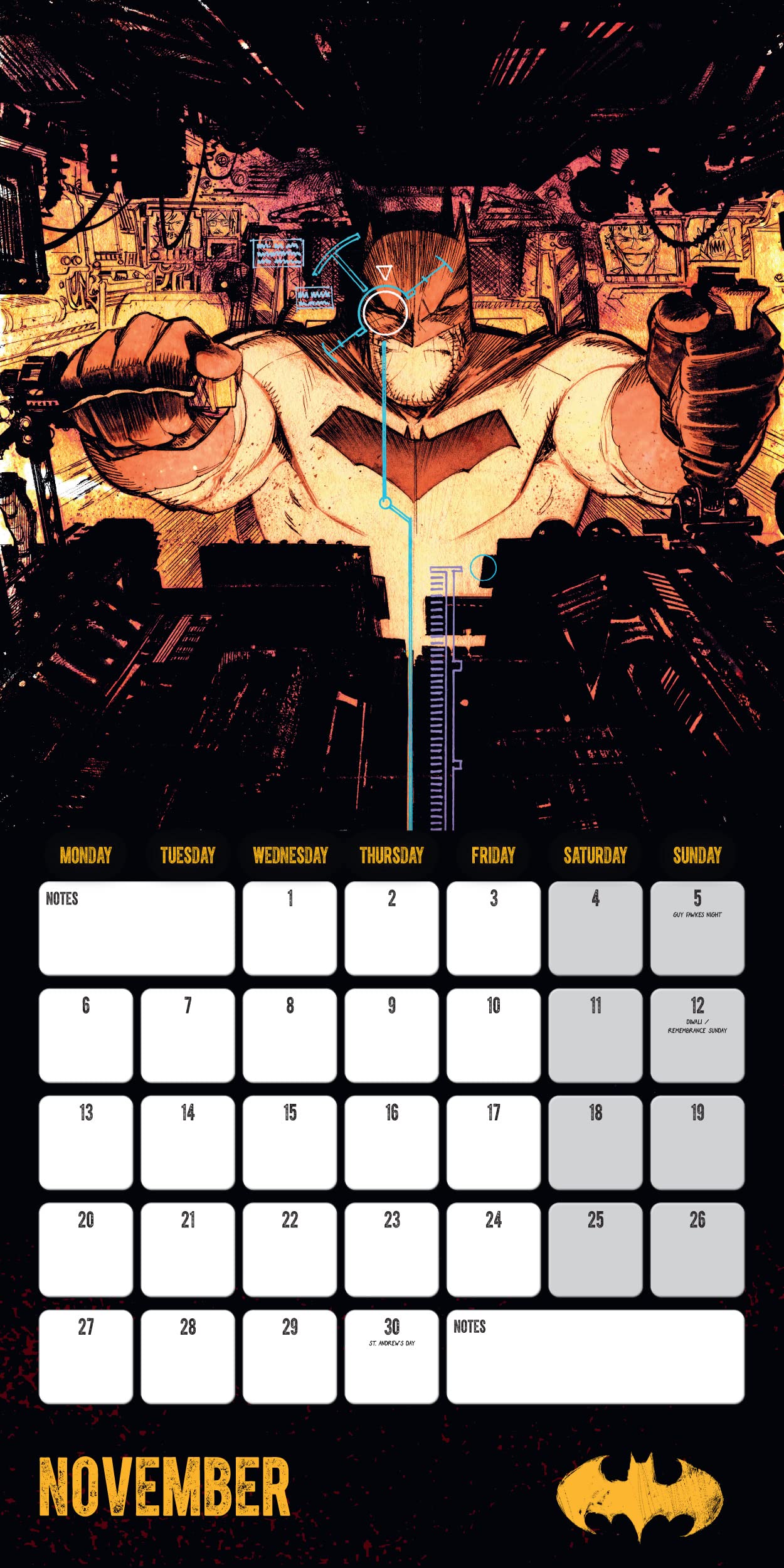 Batman Comics - 2023 Wall Calendar by Danilo Promotions | 9781801225922 ...