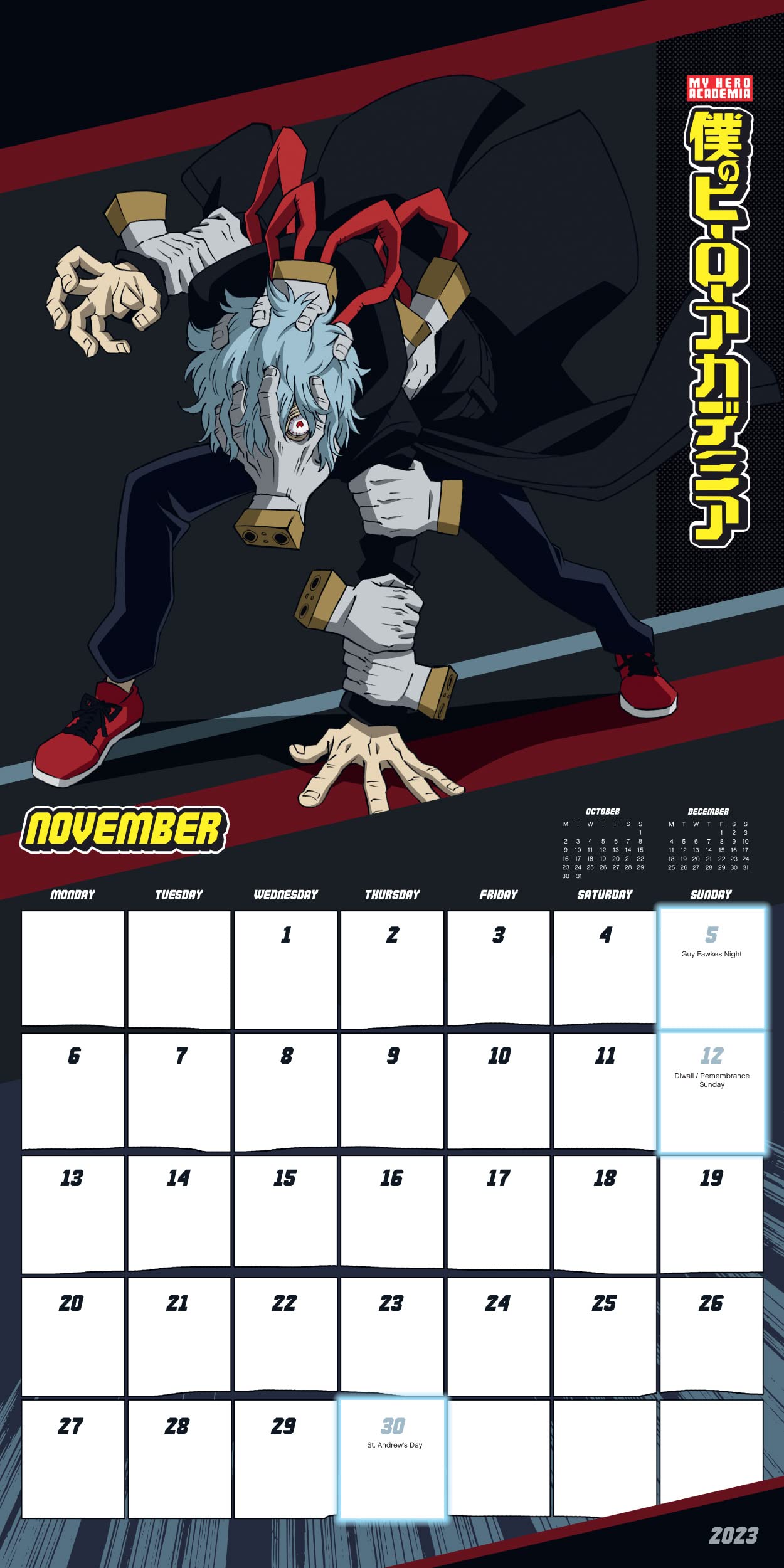 My Hero Academia - 2023 Wall Calendar by Danilo Promotions ...