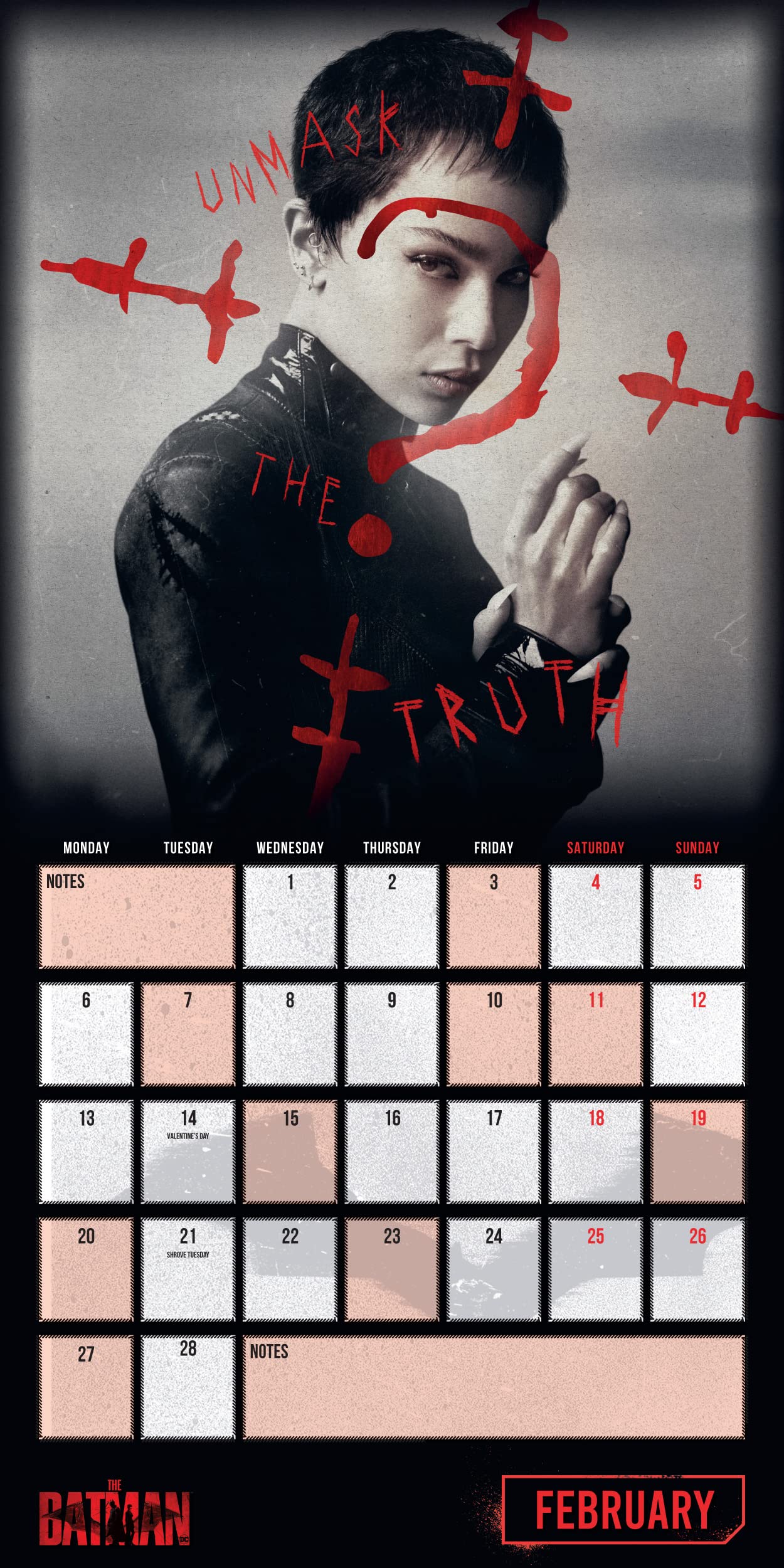 The Batman Movie - 2023 Wall Calendar by Danilo Promotions ...