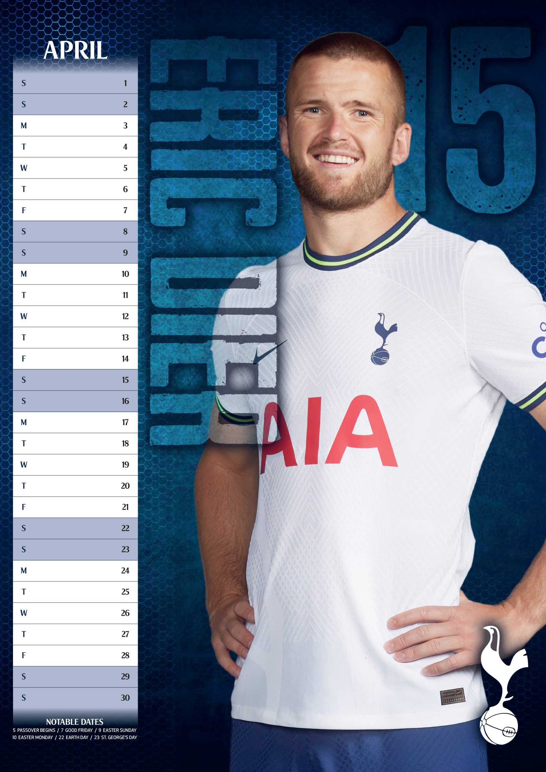 Tottenham Hotspur FC - 2023 A3 Wall Calendar by Danilo Promotions ...