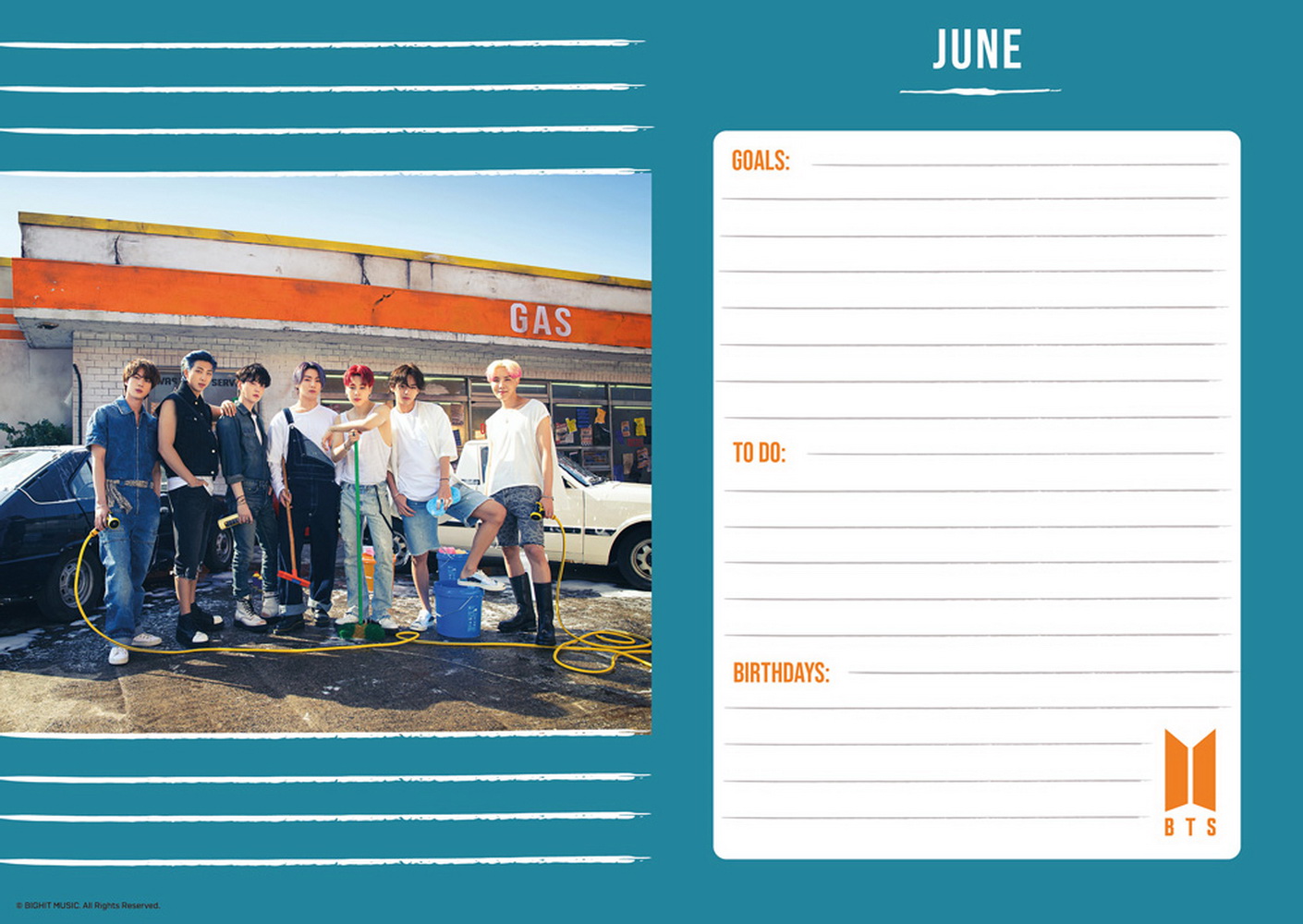 BTS - 2023 Diary, 2023 Diaries by Danilo Promotions | 9781801227742 ...