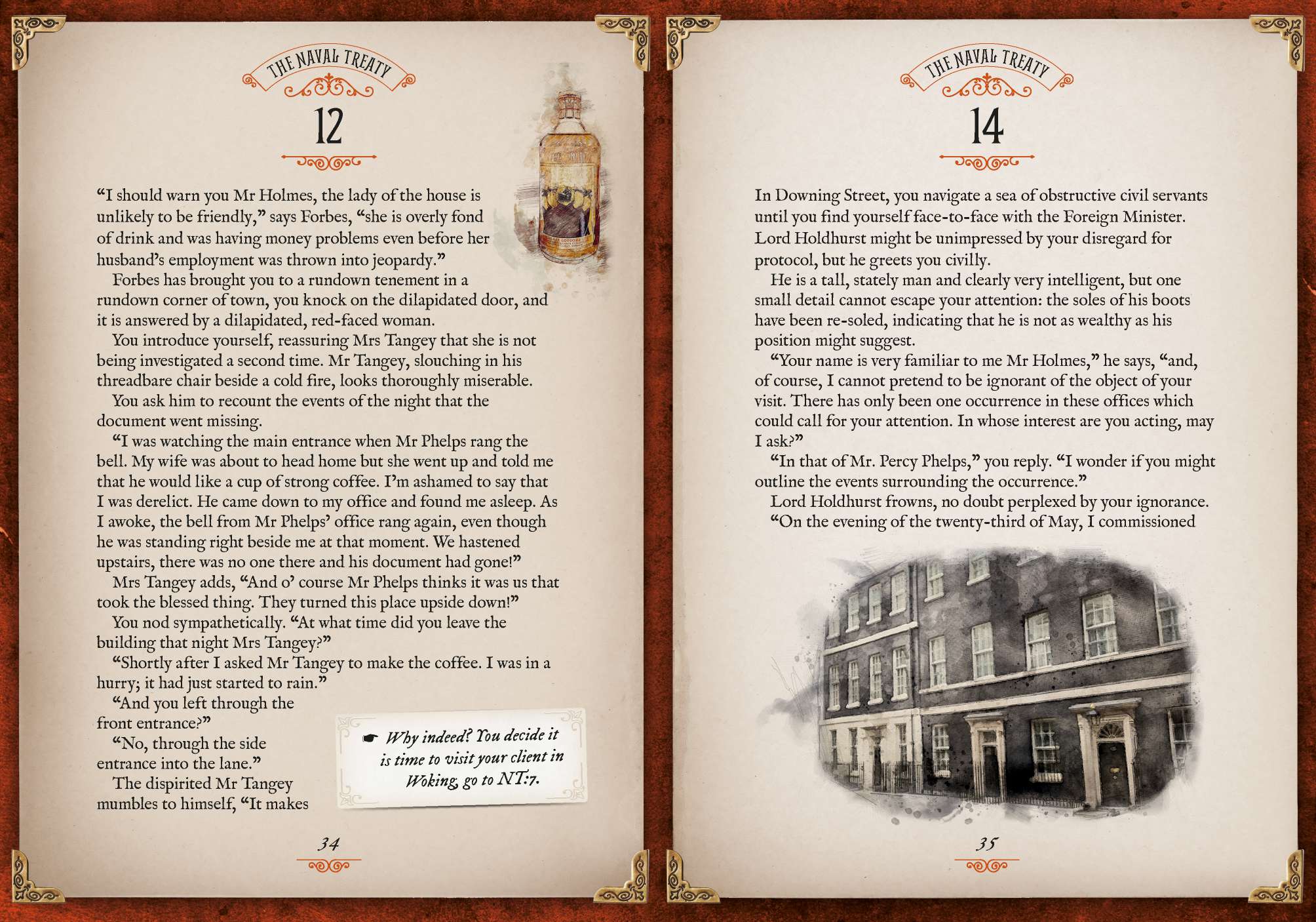 You Are Sherlock Holmes, You control the action: three interactive ...