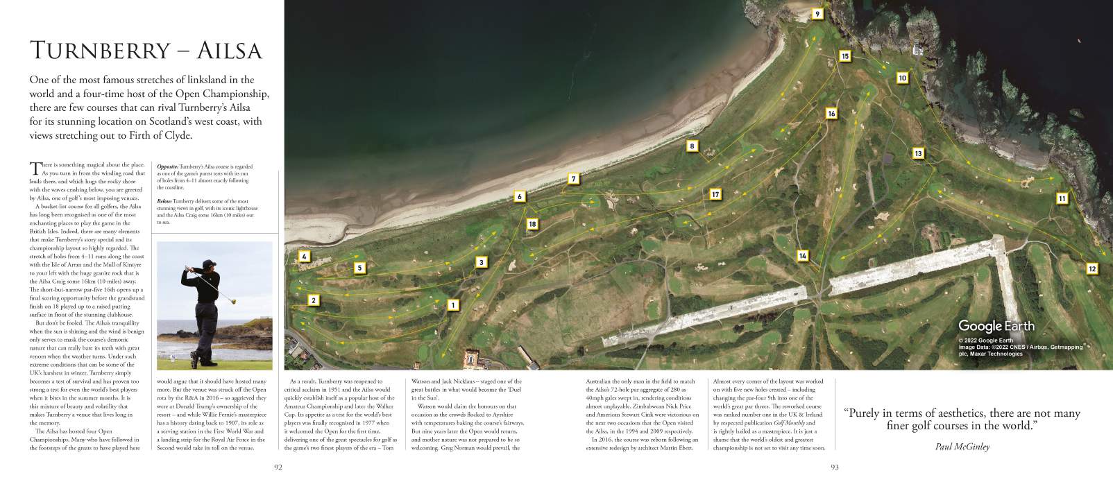 The World's Greatest Golf Courses From Above by Alex Narey | 34 ...