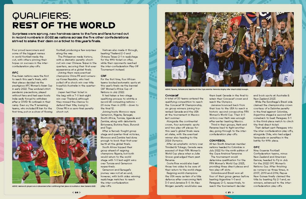 FIFA Women's World Cup Australia/New Zealand 2023, The Official Guide ...