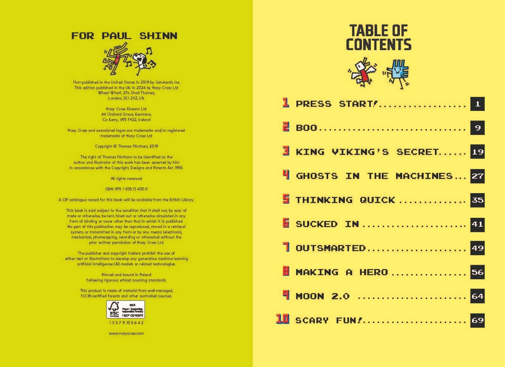 Robo-Rabbit Boy Go! (Press Start! 7) by Thomas Flintham | 9781805134008 ...