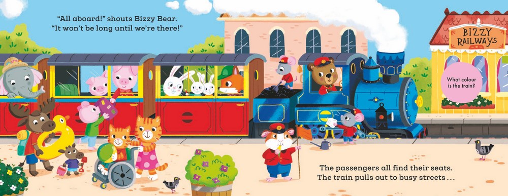 Whizzy Wheels by Benji Davies | Train (Bizzy Bear) | 9781805135357 ...