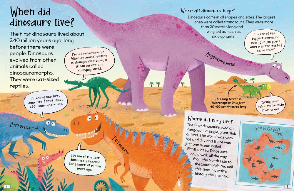 Curious Questions & answers about... Dinosaurs (Miles Kelly) by MAKE ...