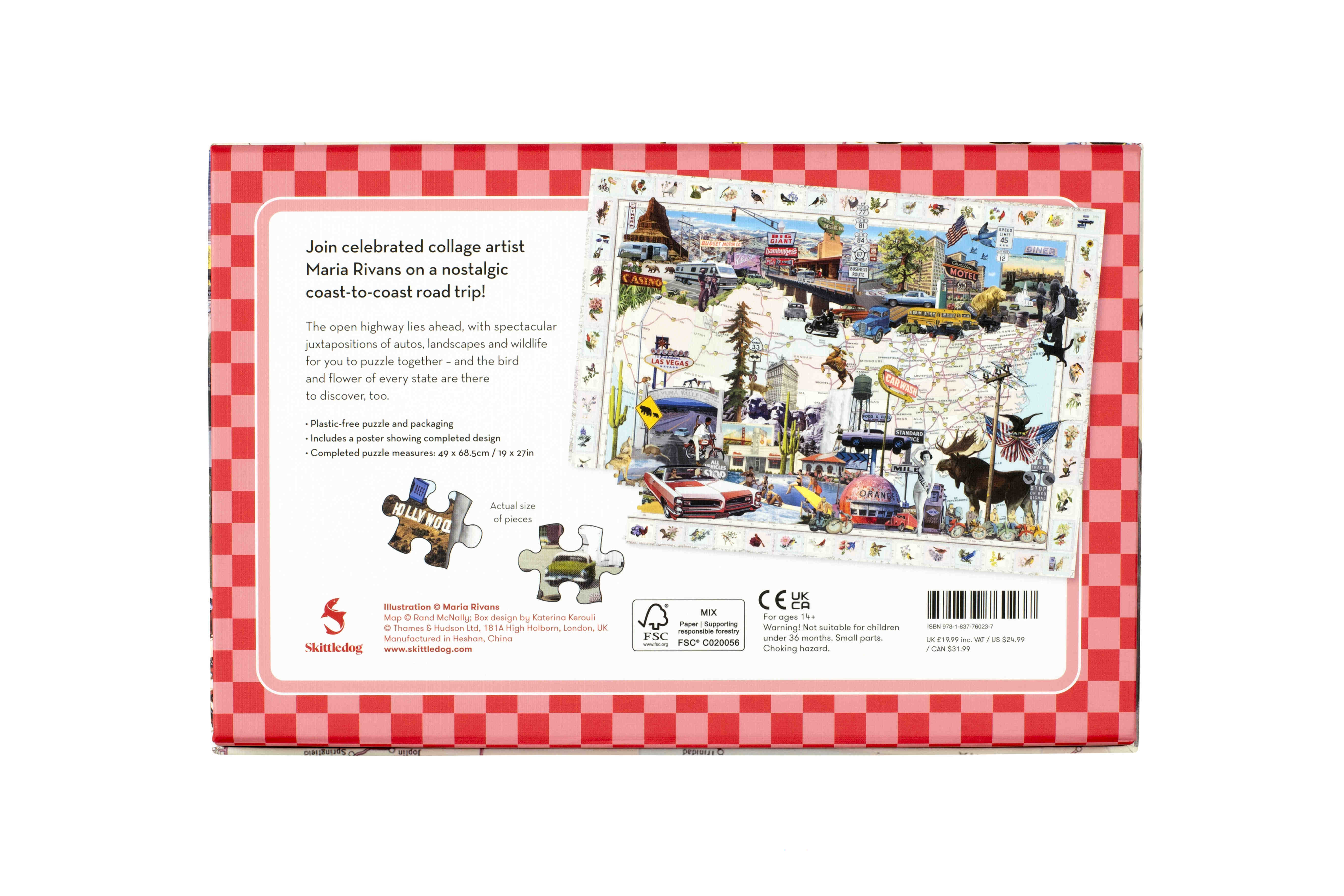 Road Trip! - Puzzle by Maria Rivans | 1000-Piece Jigsaw Puzzle ...