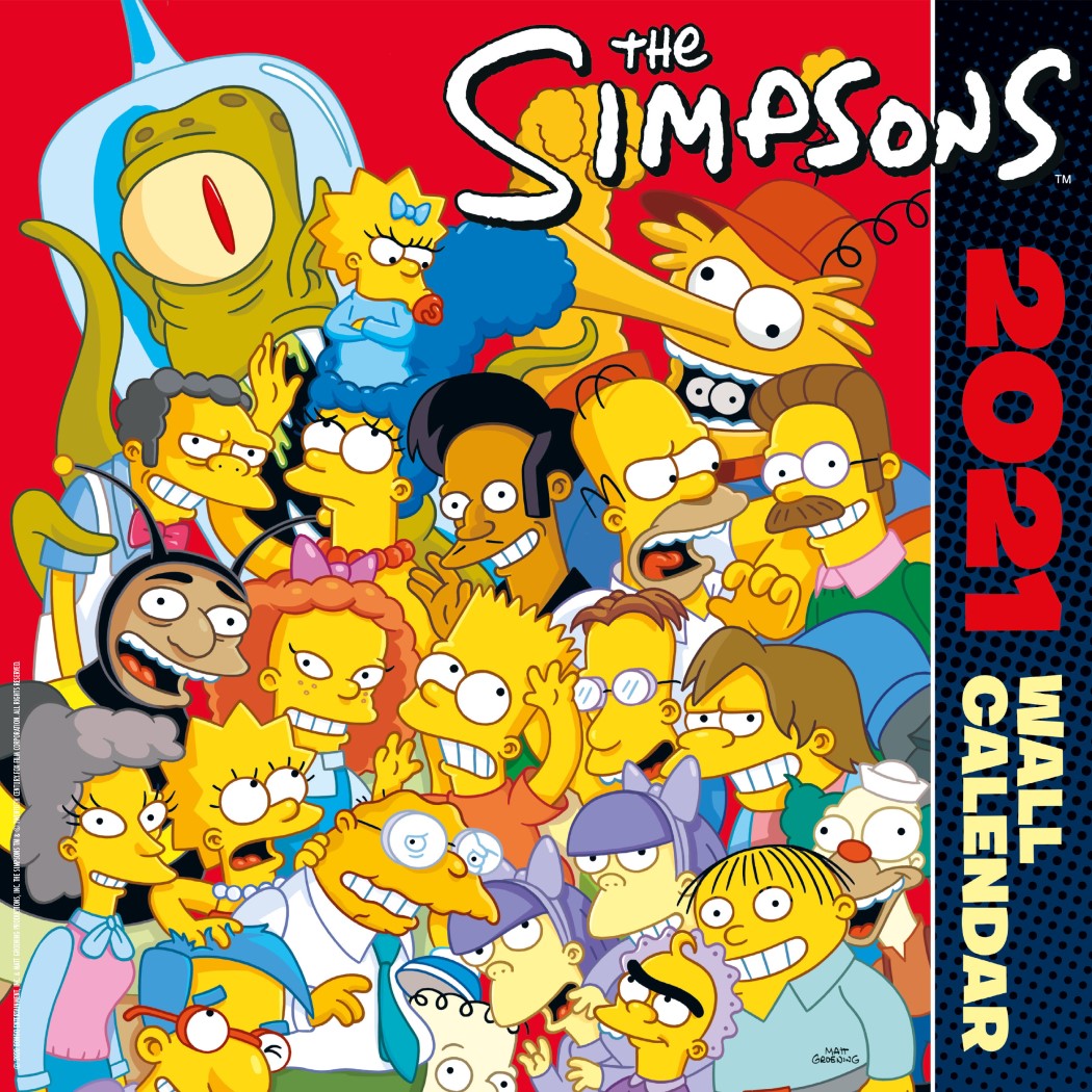The Simpsons - 2021 Wall Calendar by Browntrout | 9781838544744 | Booktopia