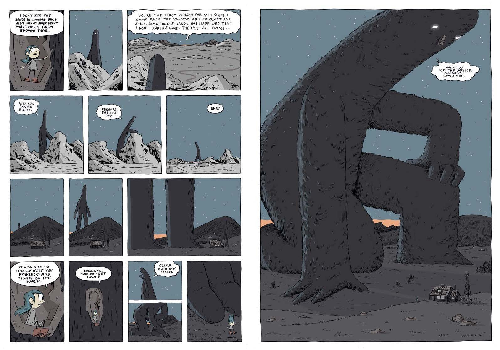 Hilda and the Midnight Giant by Luke Pearson | Hilda | 9781838741495 ...