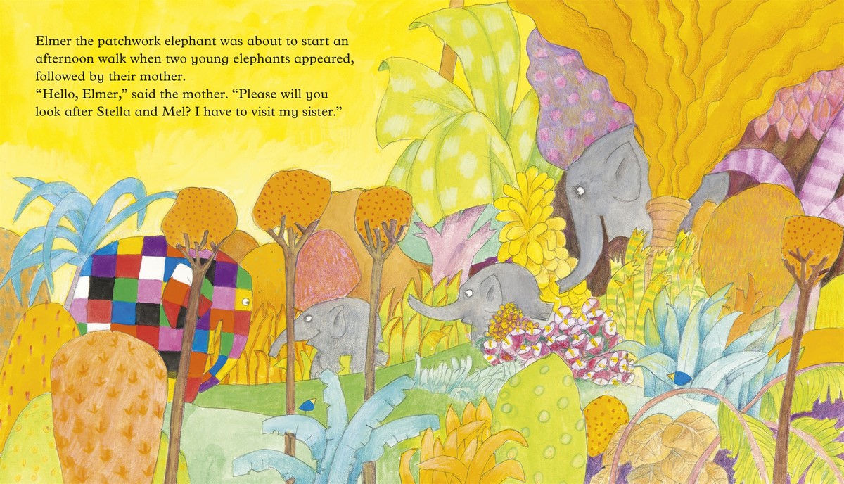 Elmer and the Bedtime Story, Elmer Picture Books by David McKee ...