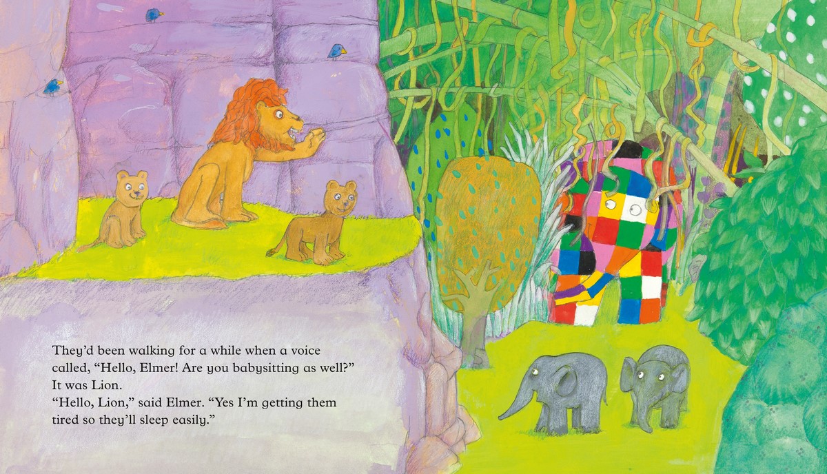 Elmer and the Bedtime Story, Elmer Picture Books by David McKee ...