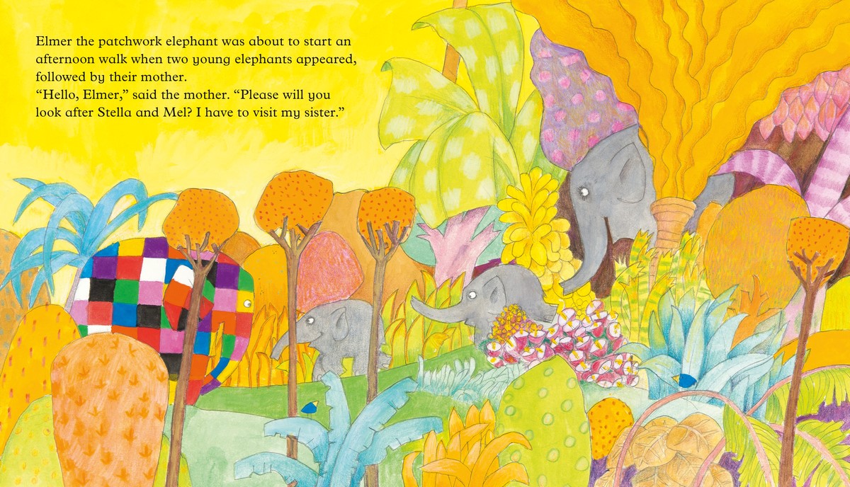 Elmer and the Bedtime Story, Elmer Picture Books by David McKee ...