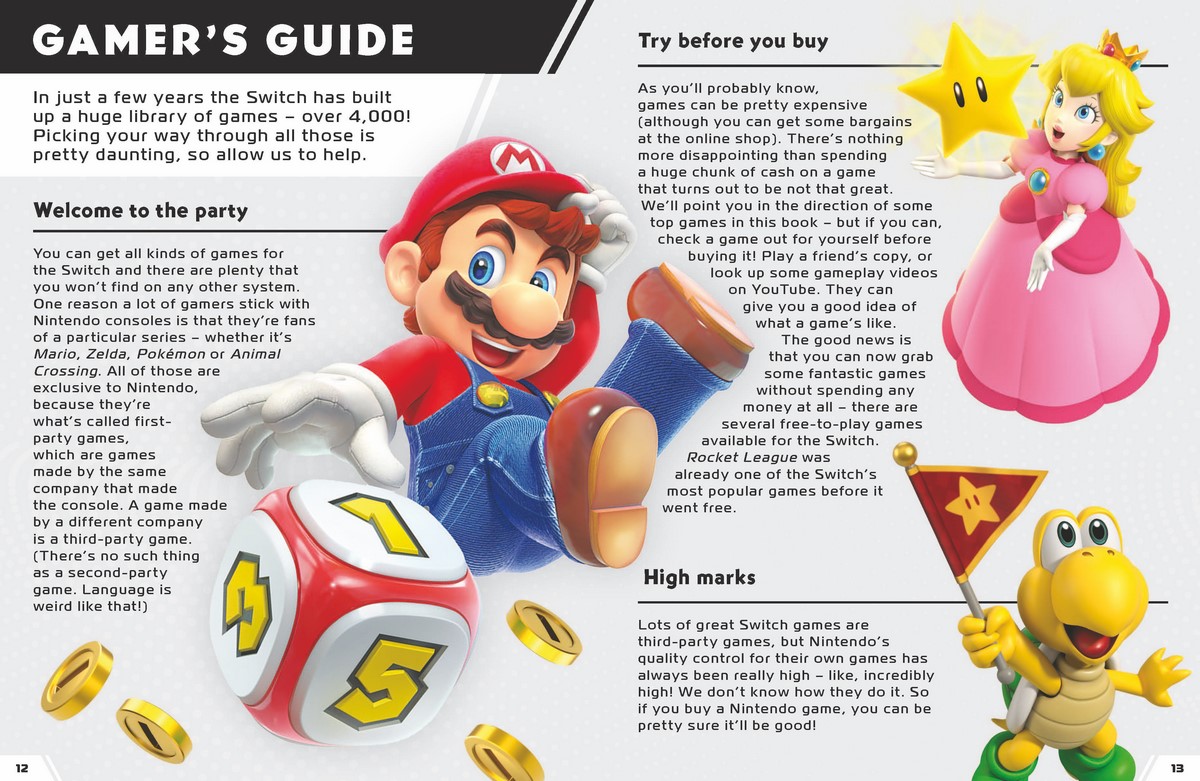 The Essential Handbook for Nintendo Switch, Independent and unofficial ...