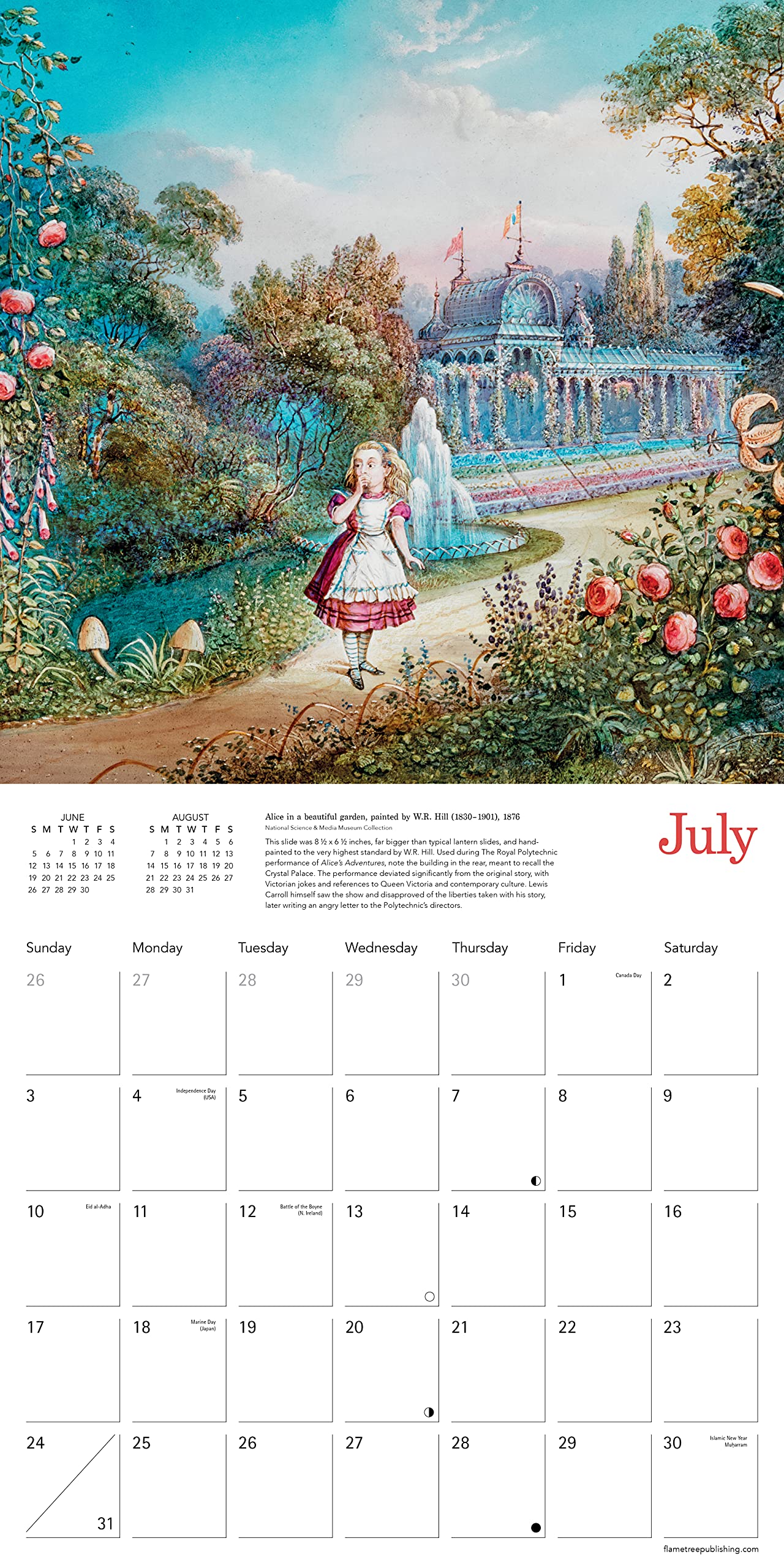 Alice in Wonderland - 2022 Wall Calendar (Art Calendar), Science Museum ...