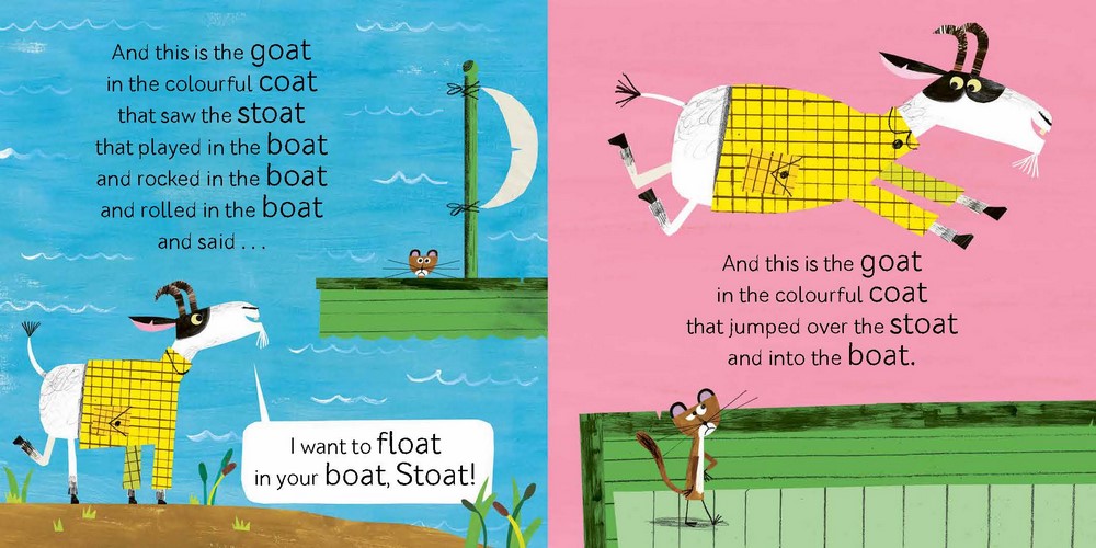 The Goat and the Stoat and the Boat by Em Lynas | 9781839944208 | Booktopia