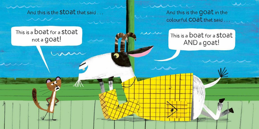 The Goat and the Stoat and the Boat by Em Lynas | 9781839944208 | Booktopia