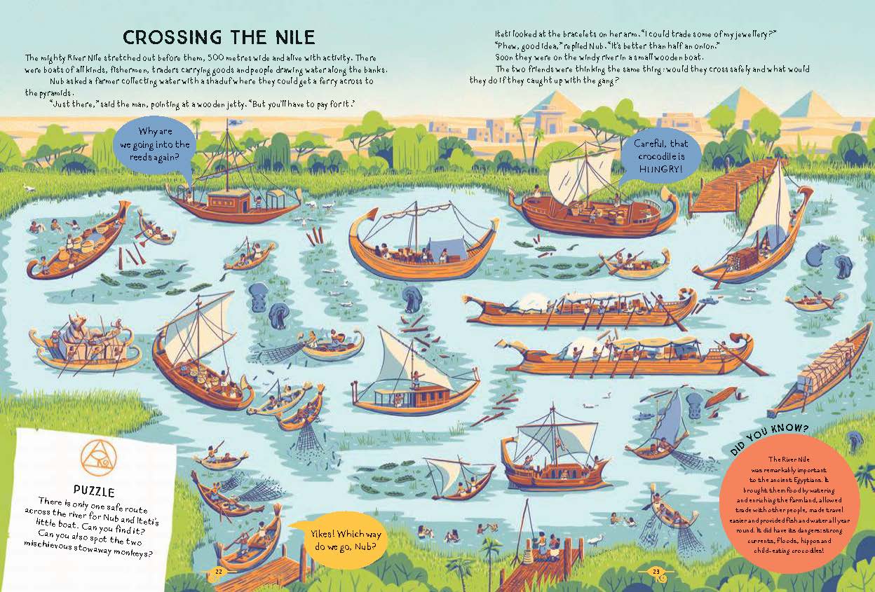 The Curse of the Tomb Robbers (An Ancient Egyptian Puzzle Mystery) BM ...