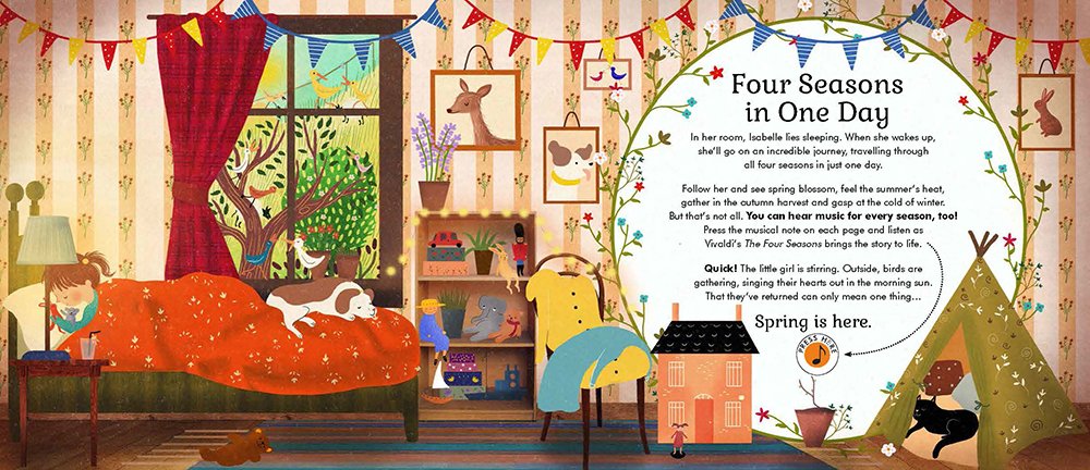 The Story Orchestra: Four Seasons in One Day (Sound Book), Press the ...