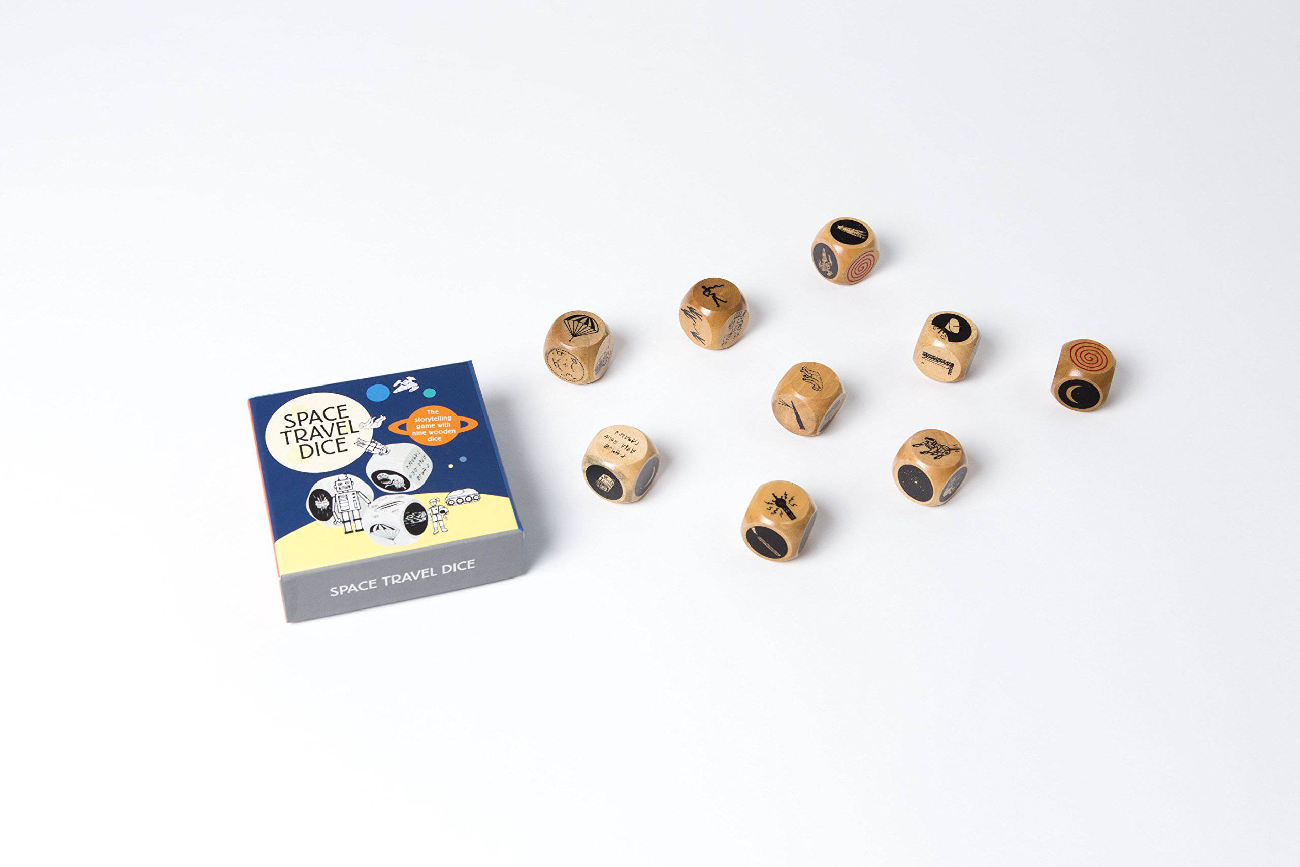 Space Travel Dice, The storytelling game with nine wooden dice by ...