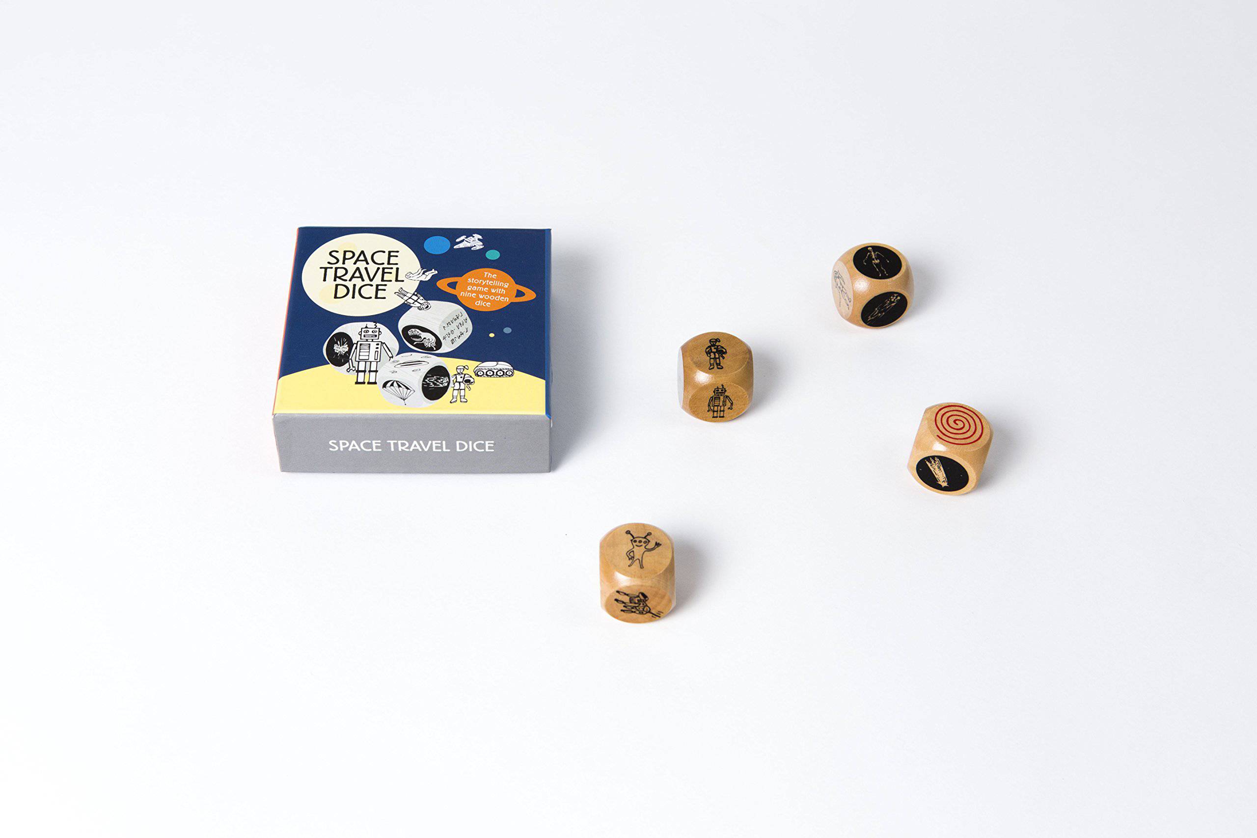 Space Travel Dice, The storytelling game with nine wooden dice by ...