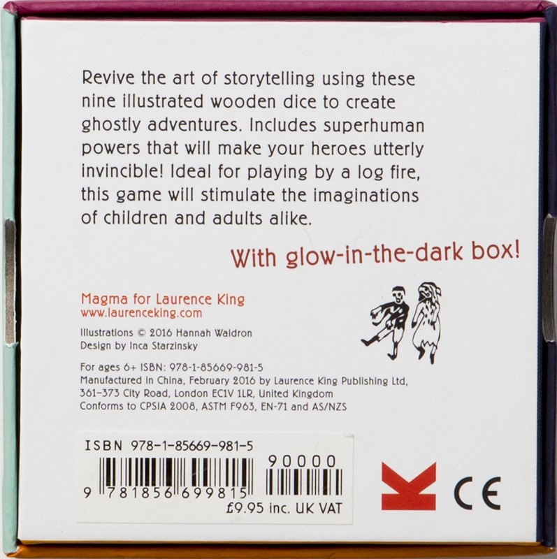 Ghost Story Dice, The storytelling game with nine wooden dice by Hannah ...