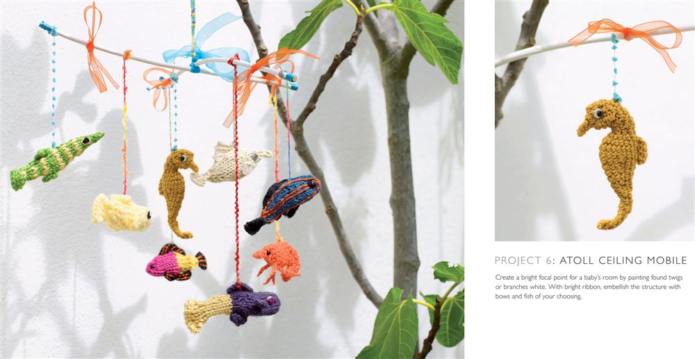 75 Fish, Shells, Coral & Marine Creatures to Knit & Crochet, Milner ...