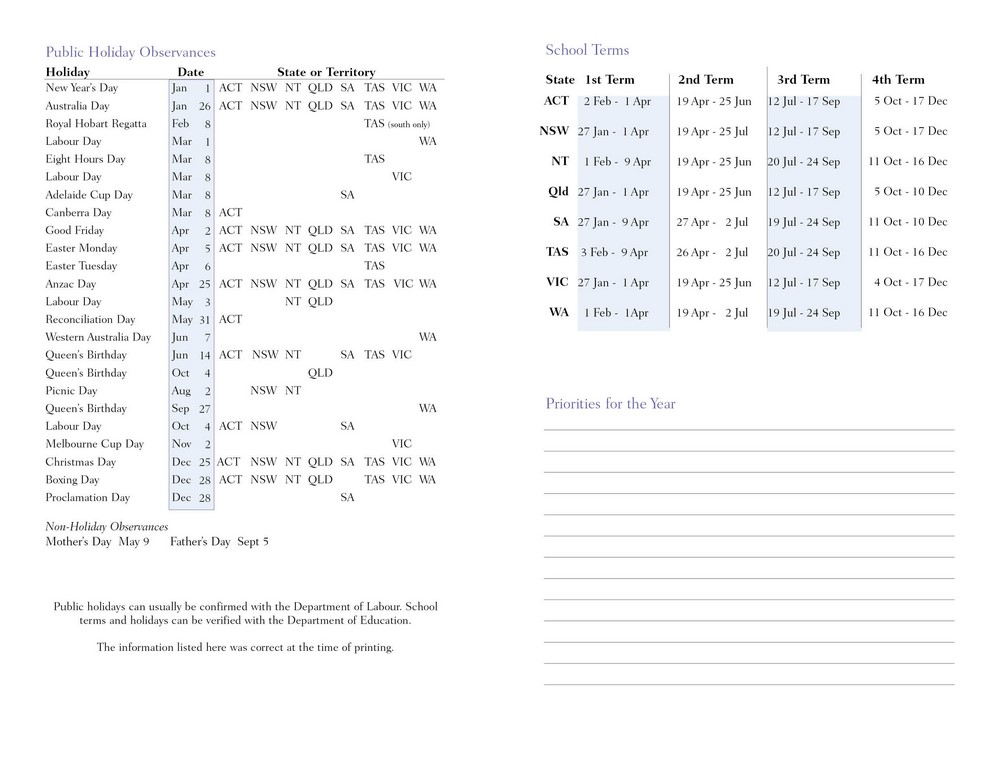 Australian Woman's 2021 Diary (Spiral Bound) by Axiom Publishing ...