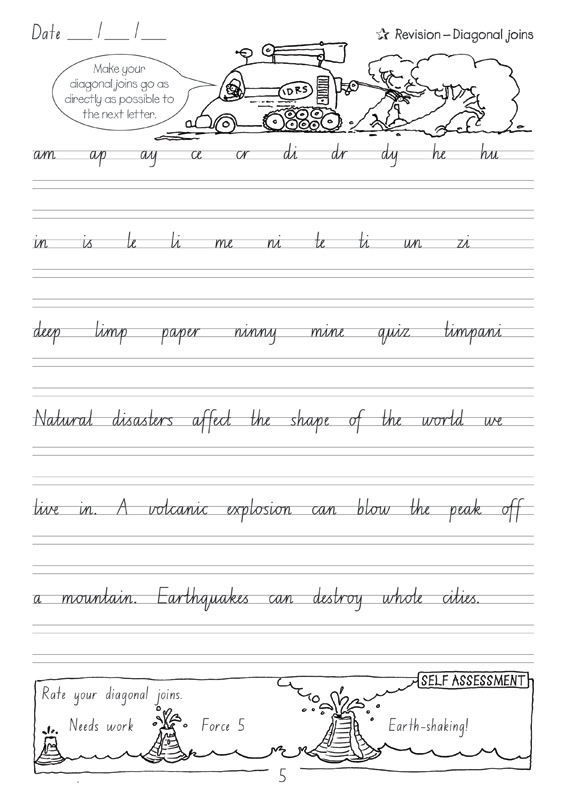 Handwriting Conventions Qld Year 5 Teachers 4 Nsw Targeting 