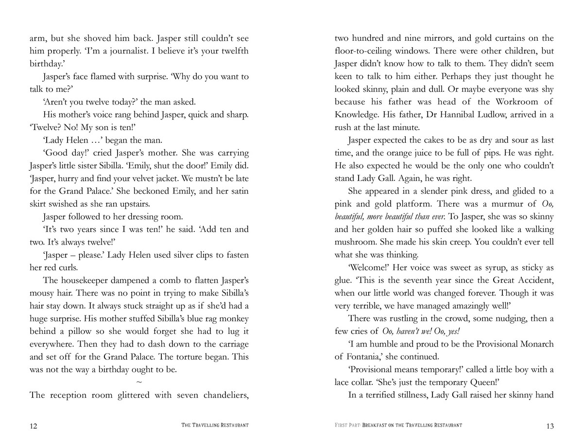 The Travelling Restaurant, Tales of Fontania by Barbara Else ...