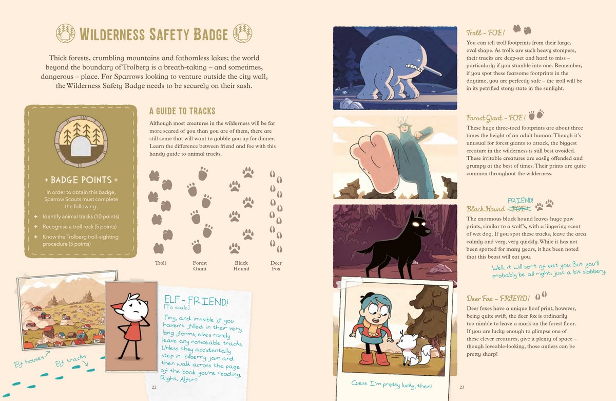 Hilda's Sparrow Scout Badge Guide by Emily Hibbs | Hilda TV Tie In ...
