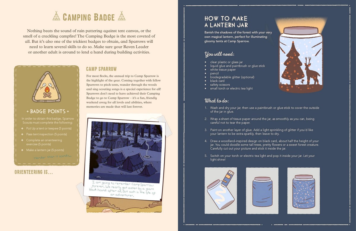 Hilda's Sparrow Scout Badge Guide by Emily Hibbs | Hilda TV Tie In ...