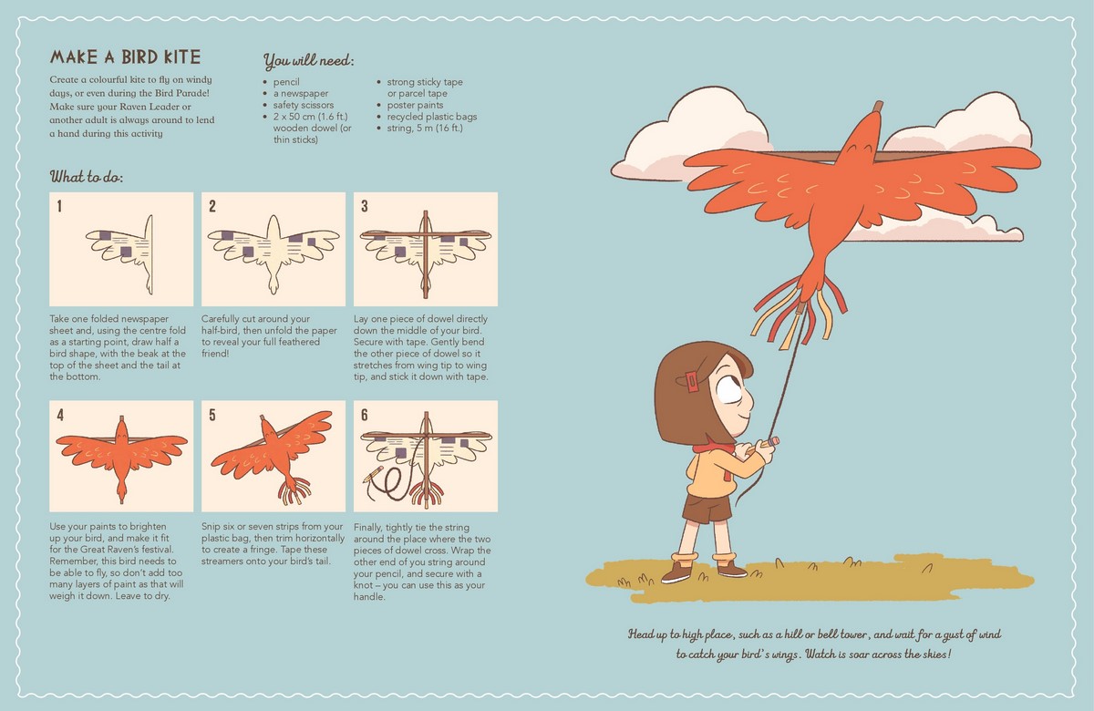 Hilda's Sparrow Scout Badge Guide by Emily Hibbs | Hilda TV Tie In ...