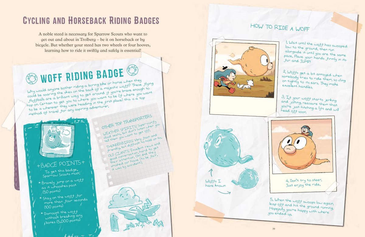 Hilda's Sparrow Scout Badge Guide by Emily Hibbs | Hilda TV Tie In ...
