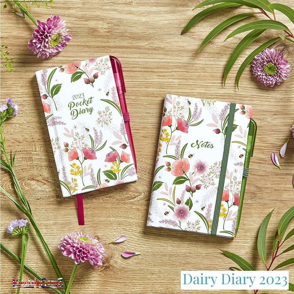 Pocket Diary Set 2023 From The Makers Of Dairy Diary Beautiful Pocket