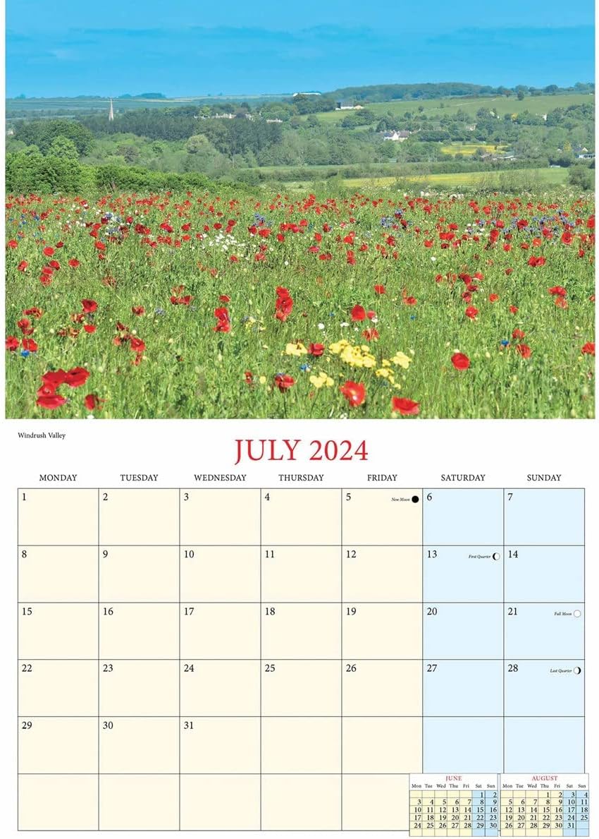 Romance of the Cotswolds - 2024 Wall Calendar by Chris Andrews ...