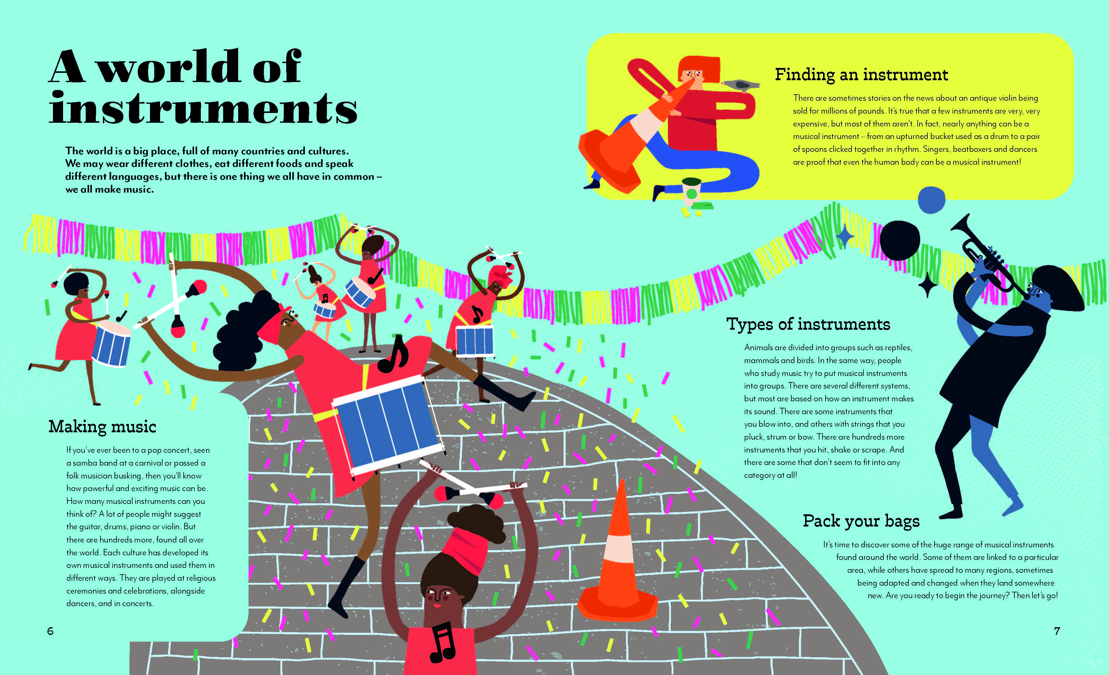 Around the World in 80 Musical Instruments by Nancy Dickmann ...