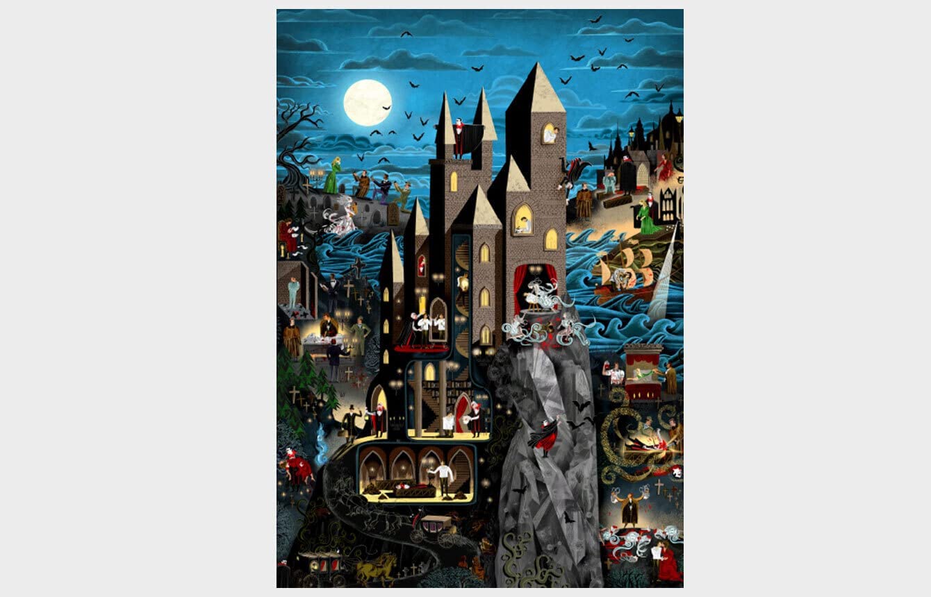 The World of Dracula - Puzzle, 1000-Piece Jigsaw Puzzle by Adam Simpson ...