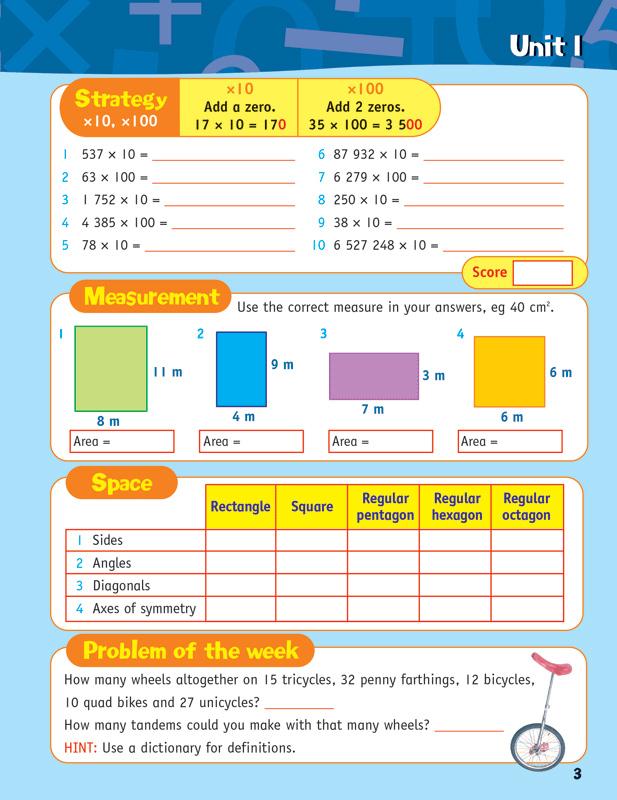 VIC Targeting Mental Maths Year 6, Student Book by Gloria Harris ...
