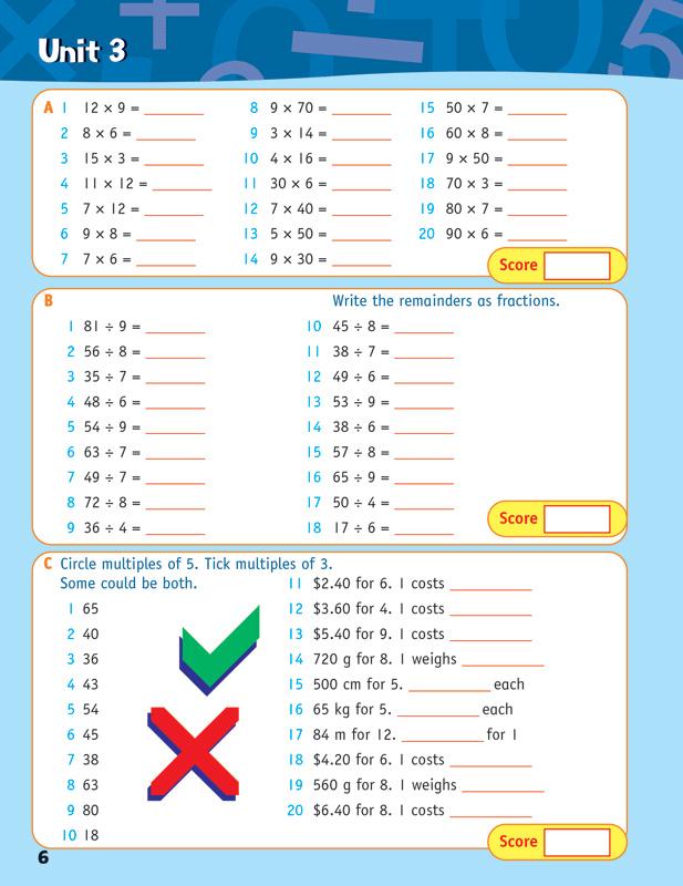 VIC Targeting Mental Maths Year 6, Student Book by Gloria Harris ...
