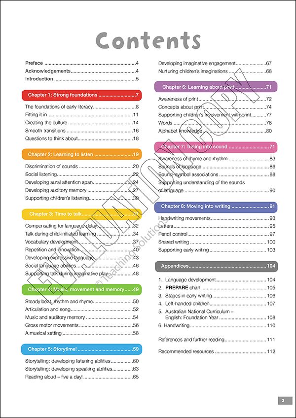 Foundations of Early Literacy, A balanced approach to language ...