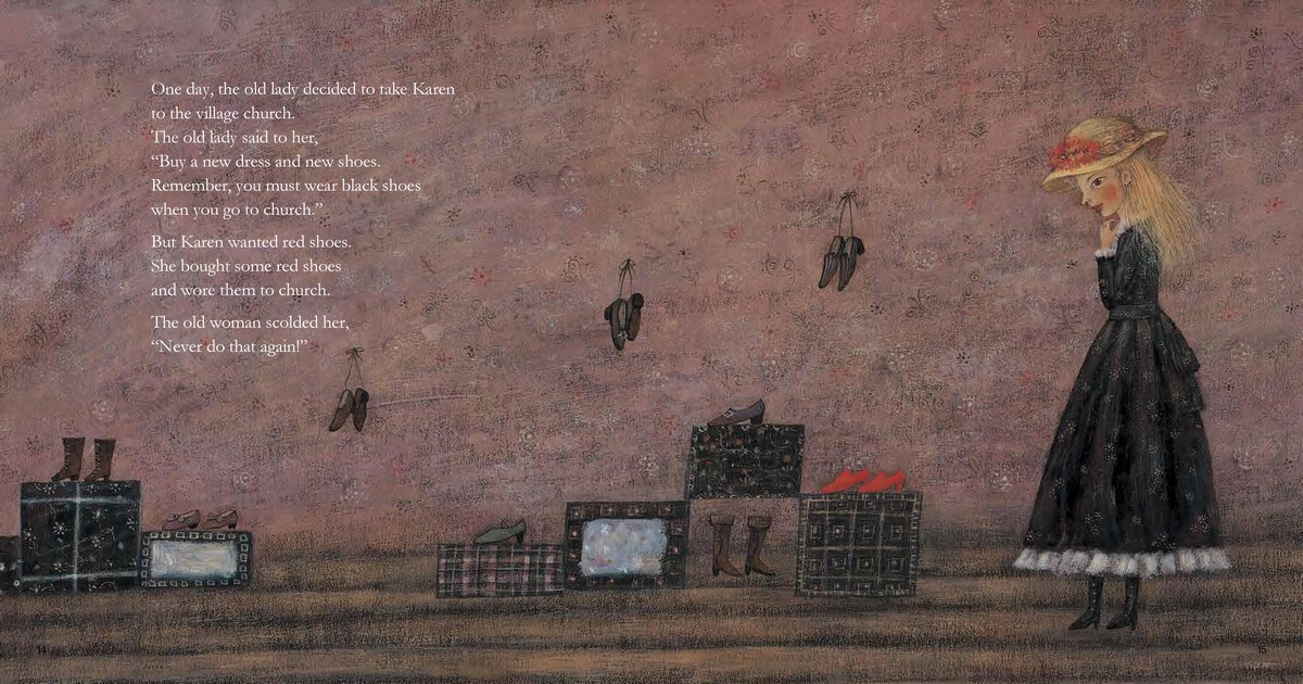 The Red Shoes, World Classics by Hans Christian Anderson ...