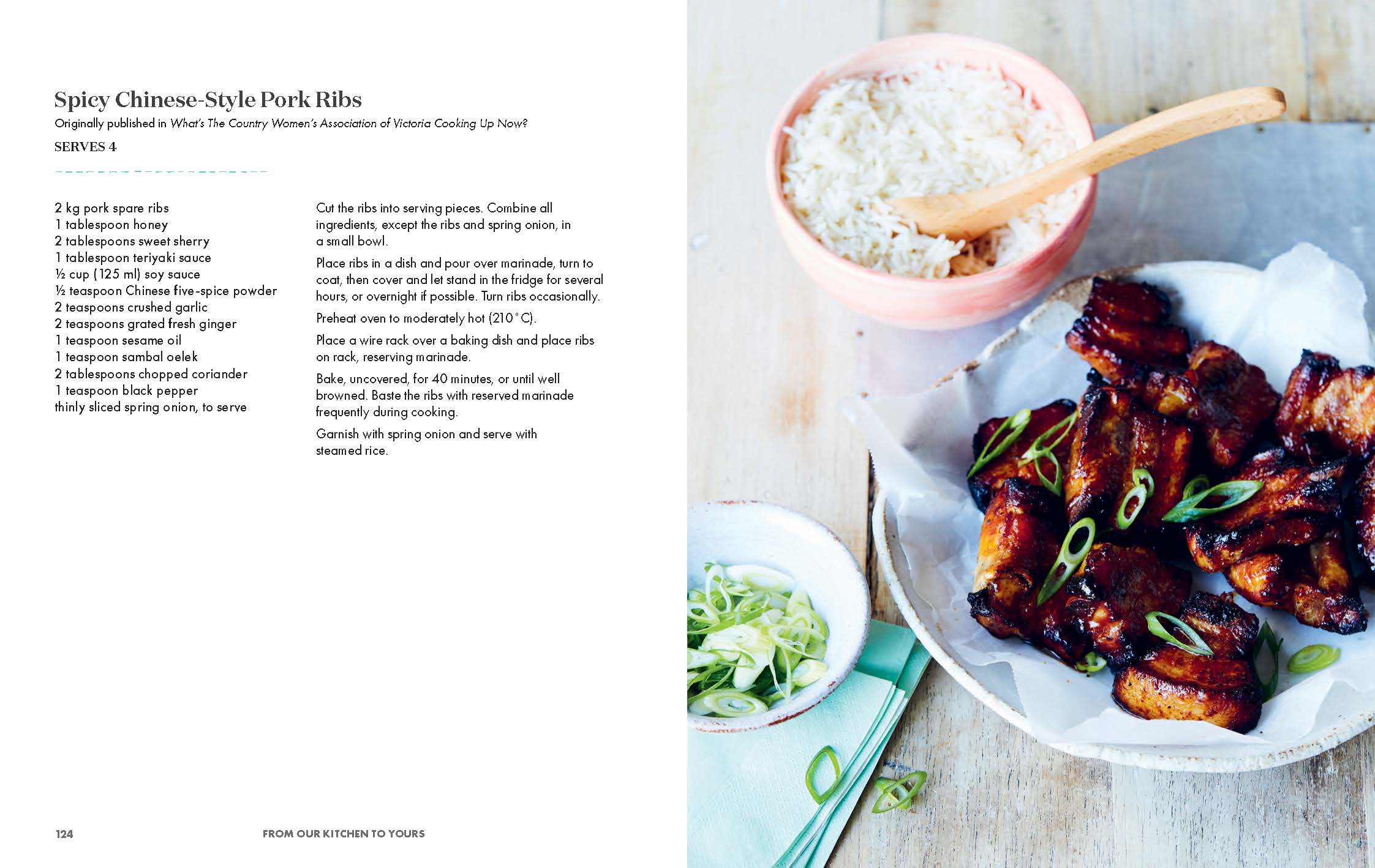 From Our Kitchen to Yours, 185 favourite recipes from the Country Women ...