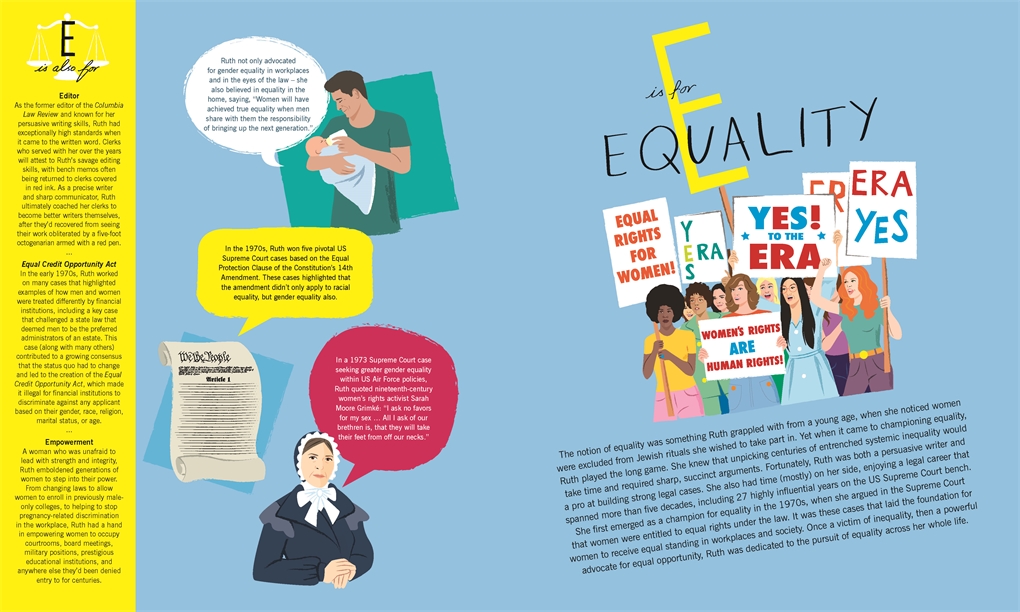 RBG A to Z, The life of an icon from ACLU to Gen Z by Jo Stewart ...