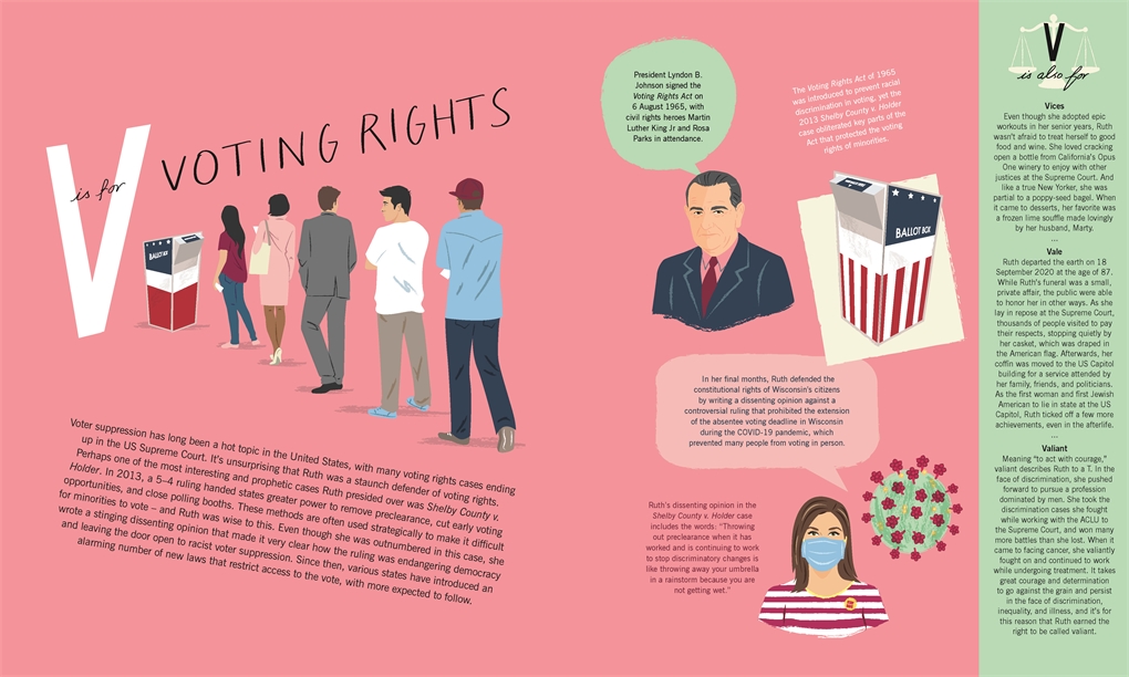 RBG A to Z, The life of an icon from ACLU to Gen Z by Jo Stewart ...