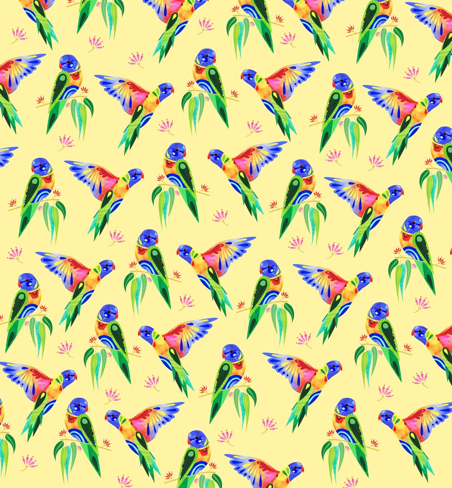 Wrap Pack: Patterns Celebrating Australia's Flora & Fauna, 12 Sheets Of ...