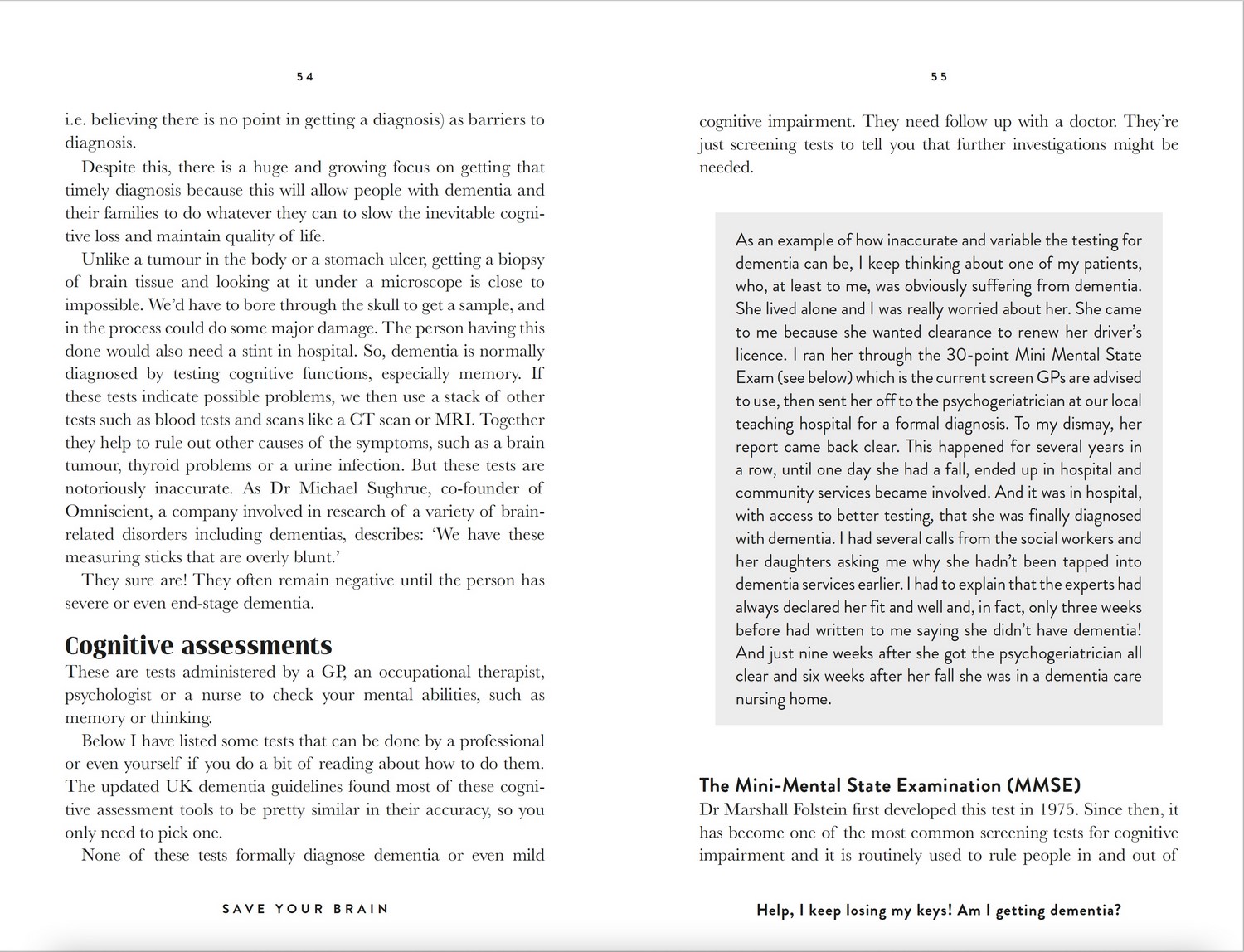 Save Your Brain, Simple steps and proven strategies to reduce your risk ...