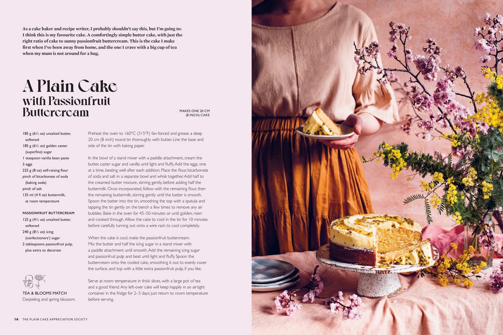 The Plain Cake Appreciation Society, 52 weeks of cake by Tilly Pamment ...